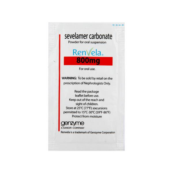 RENVELA Sevelamer Carbonate 800mg Powder for Oral Suspension 1's price ...